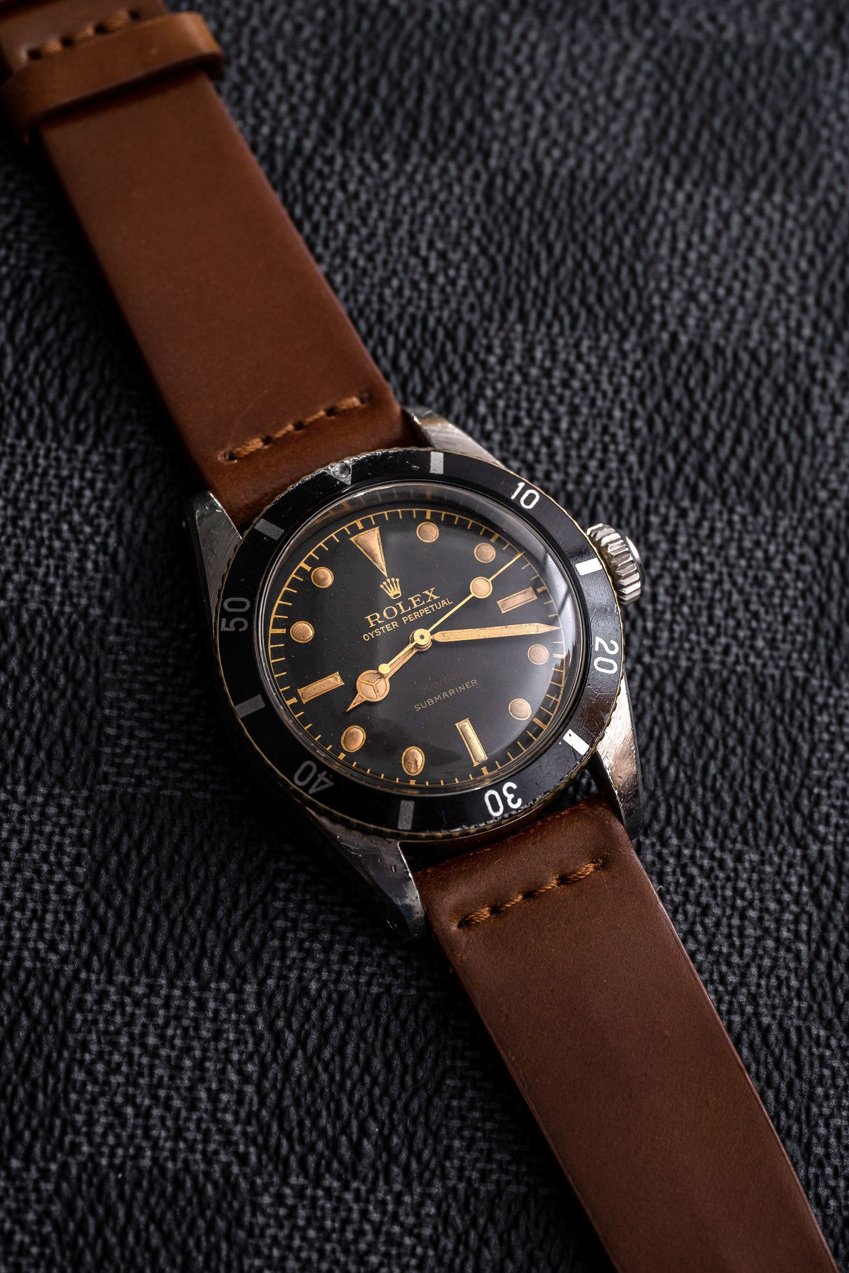 The Red Depth Big Crown Submariner ref. 6538 – Corrado Mattarelli